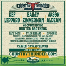 Lineup Set For Country Thunder Saskatchewan 2025 - MusicRow.com