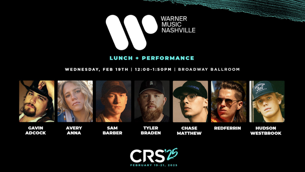 Warner Music Nashville Luncheon Returns To CRS 2025 - MusicRow.com