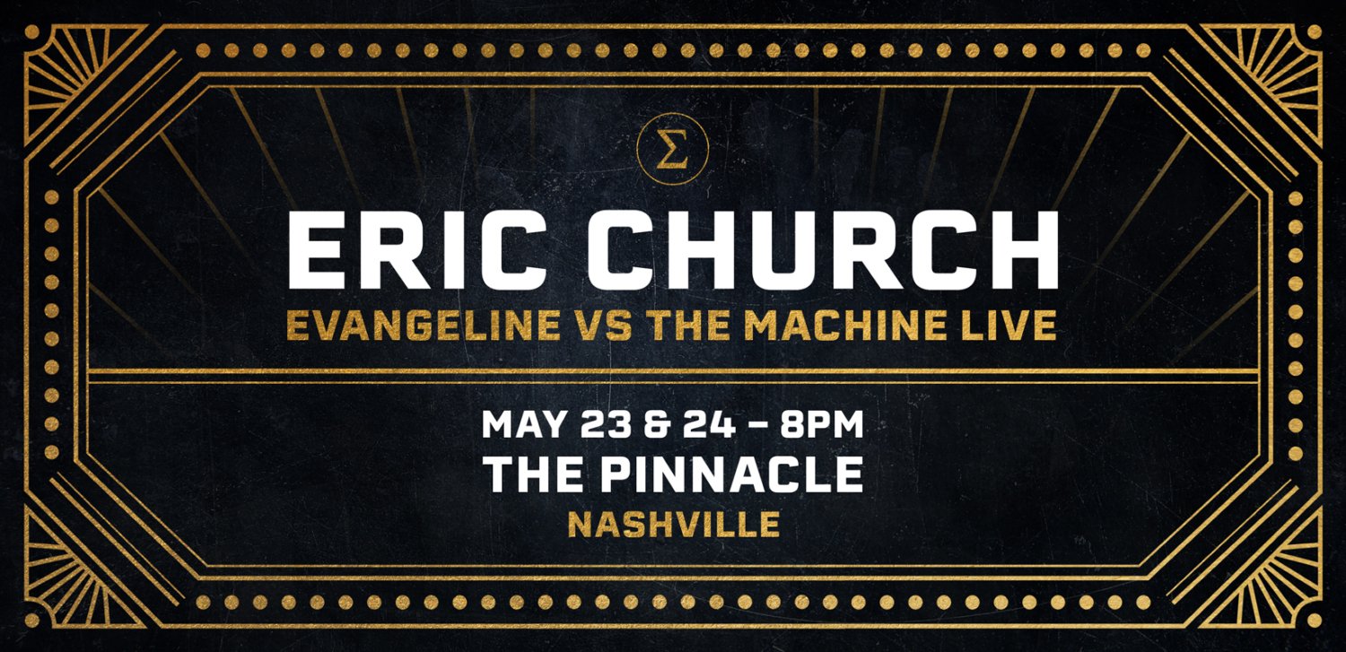 Eric Church To Celebrate New Album At The Pinnacle - MusicRow.com