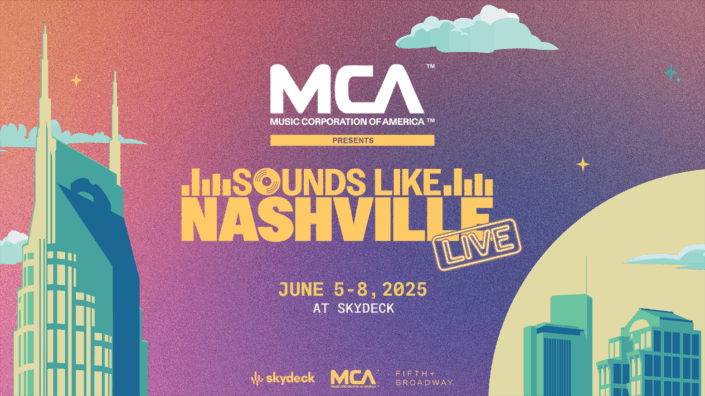 MCA Announces Lineup For 2025 'Sounds Like Nashville Live' At Skydeck ...