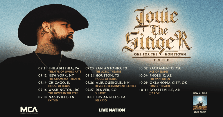 Louie TheSinger Slates 'One For The Hometown Tour' For Fall - MusicRow.com