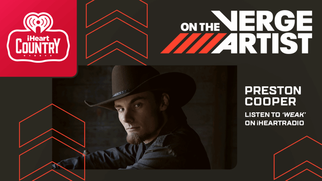 Preston Cooper Named Next iHeart ‘On The Verge’ Artist - MusicRow.com
