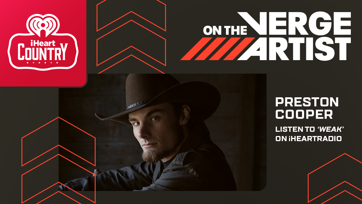 Preston Cooper Named Next iHeart ‘On The Verge’ Artist - MusicRow.com