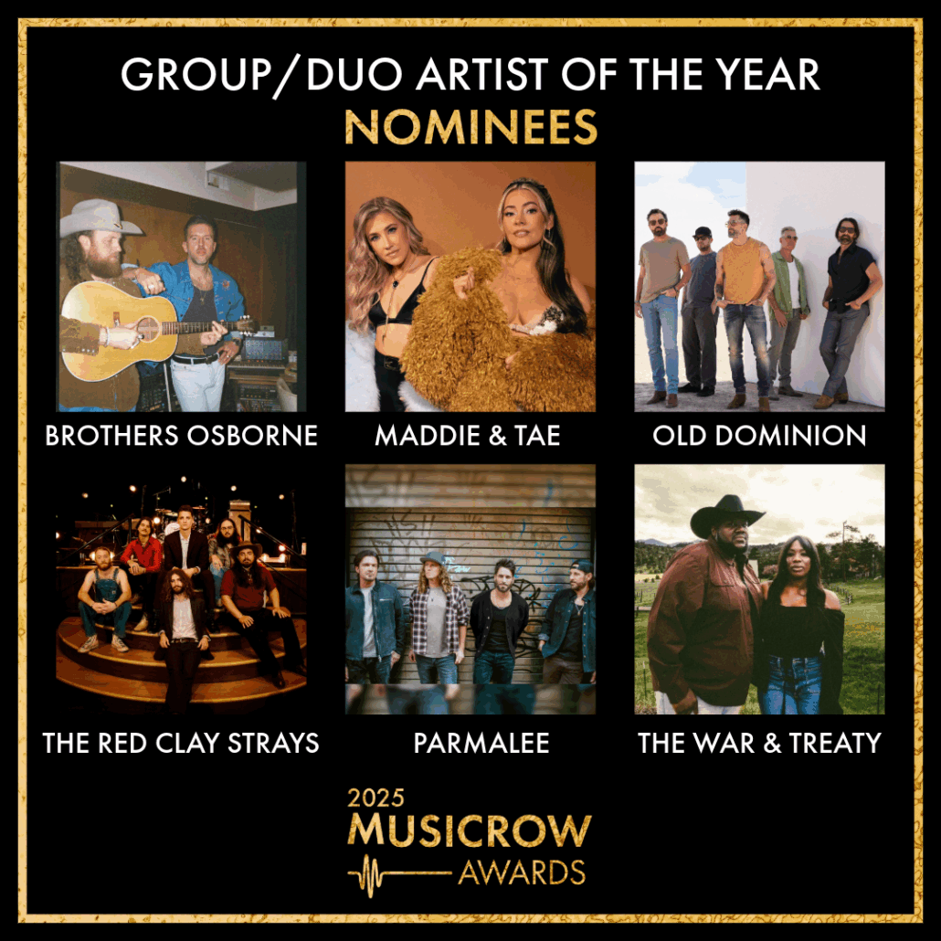 2025 MusicRow Awards Nominees For Group/Duo Artist Of The Year ...