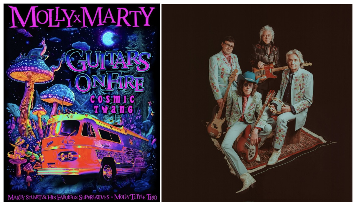 Marty Stuart & Molly Tuttle Trio Team For New 'Cosmic Twang Co-Headline ...