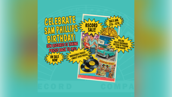 Sun Records Takes Prices Back To 1952 In Honor Of Founder Sam Phillips ...