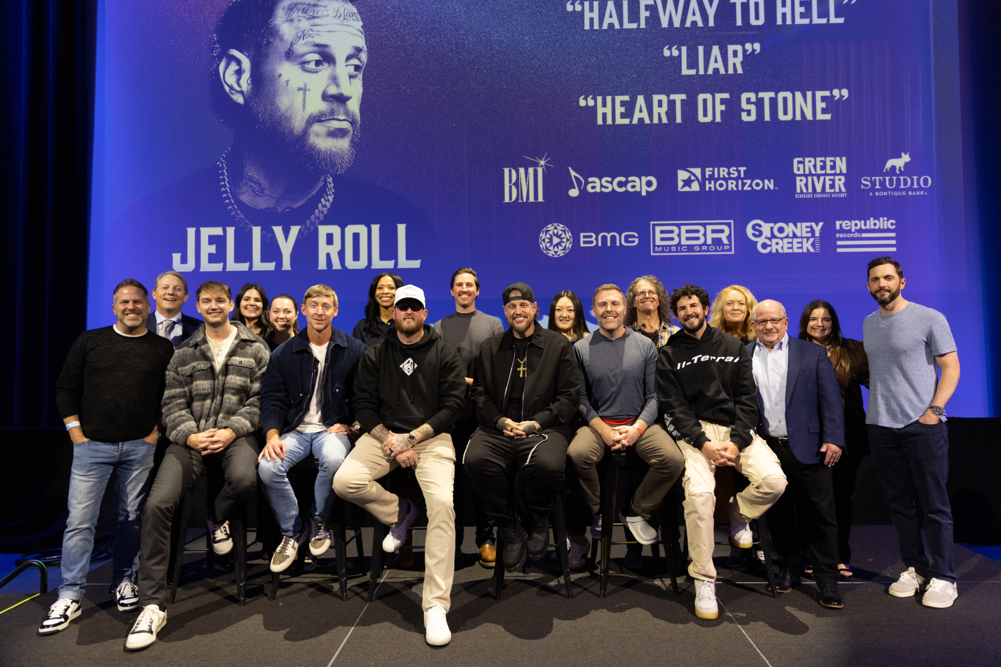 Jelly Roll Celebrates Chart-Toppers With 3x No. 1 Party - MusicRow.com
