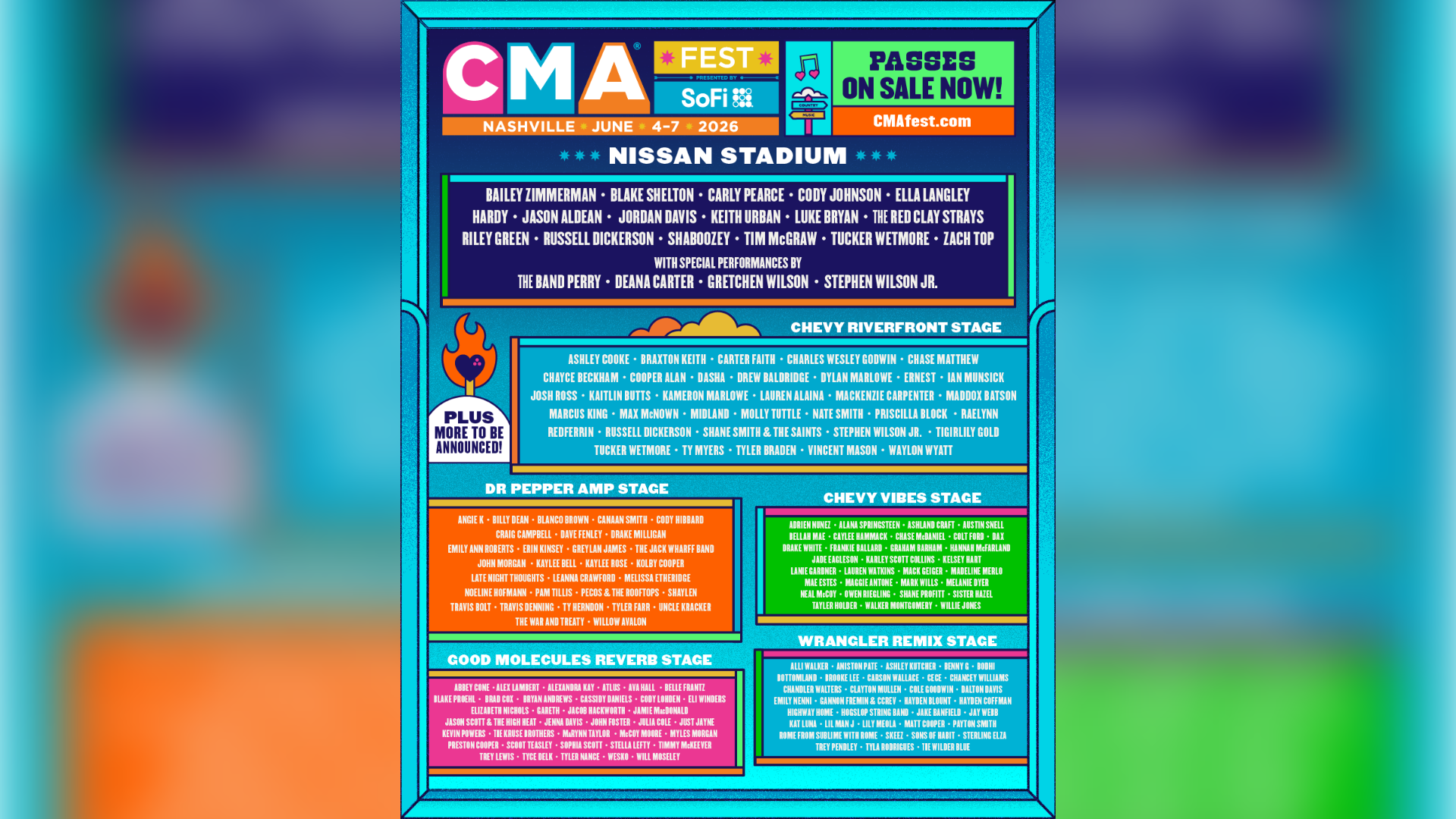 CMA Fest Unveils Daytime Stages Lineup - MusicRow.com